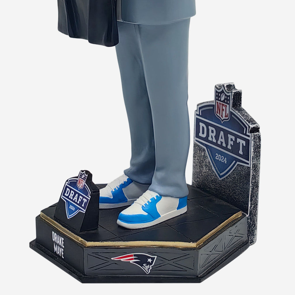 Drake Maye New England Patriots 2024 Draft Pick Bobblehead FOCO