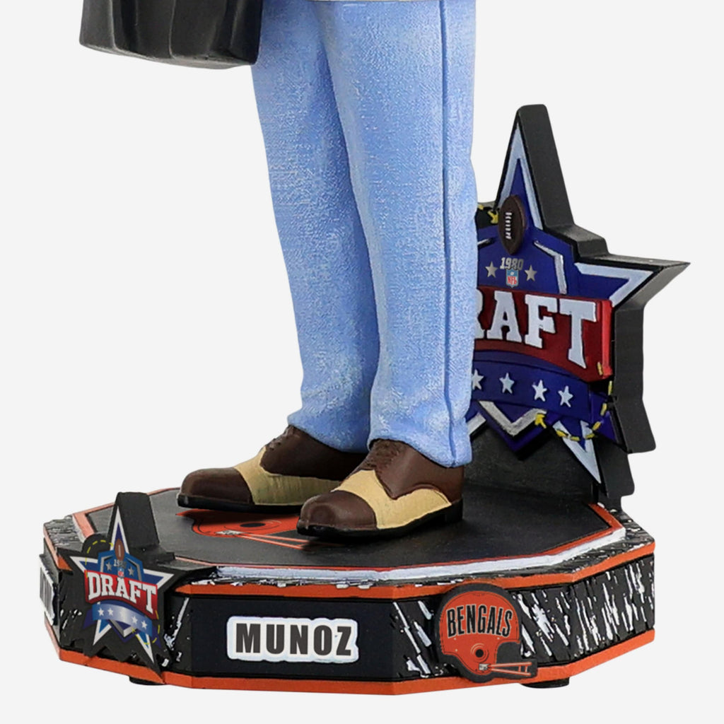 Anthony Munoz Cincinnati Bengals 1980 NFL Draft Pick Bobblehead FOCO