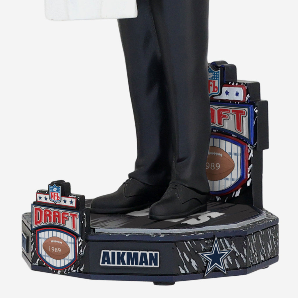 Troy Aikman Dallas Cowboys 1989 Draft Pick Bobblehead FOCO
