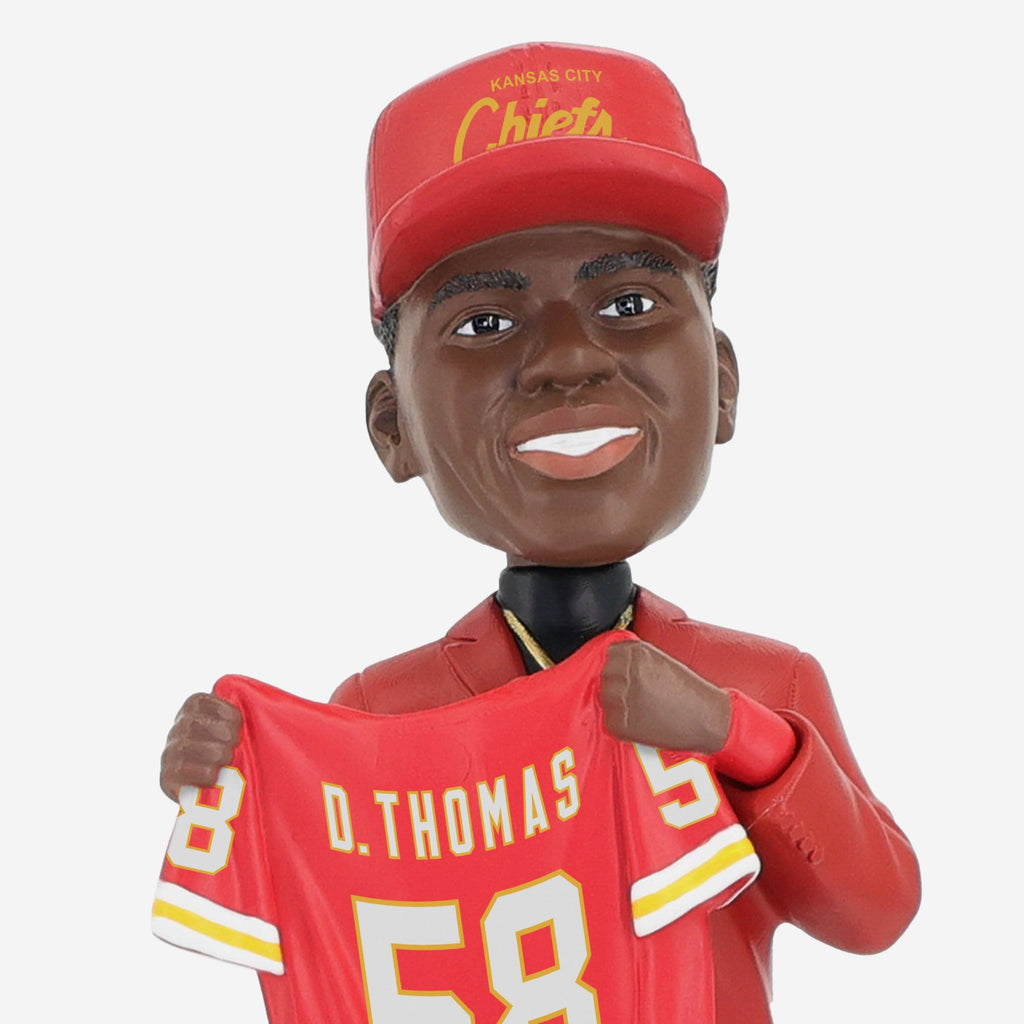 Derrick Thomas Kansas City Chiefs 1989 Draft Pick Bobblehead FOCO