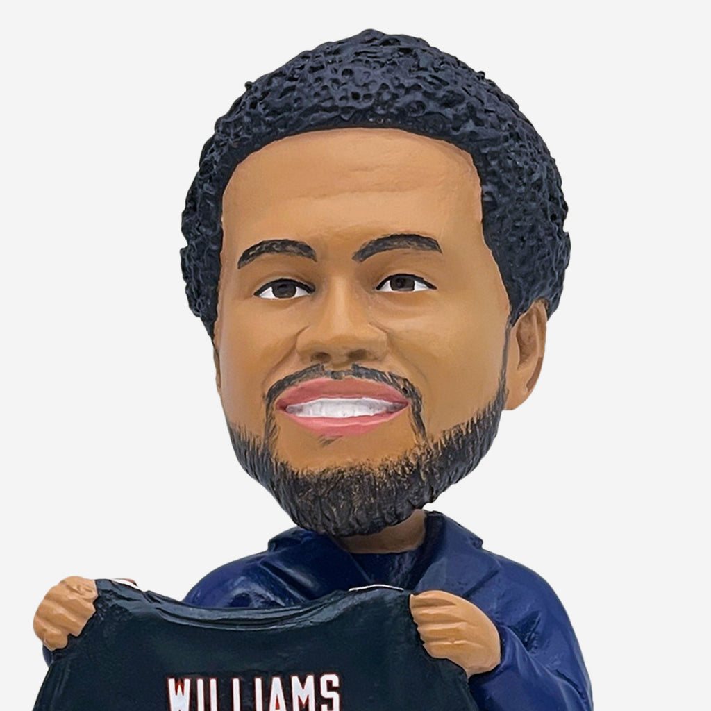 Jim McMahon & Caleb Williams Chicago Bears NFL Draft Then and Now Bobb FOCO