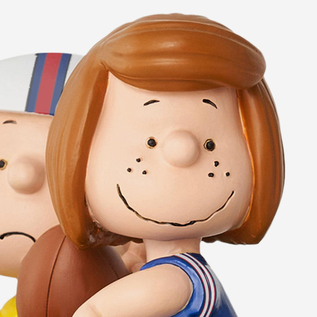 Buffalo Bills Peanuts Gang Mini Bobblehead Scene FOCO