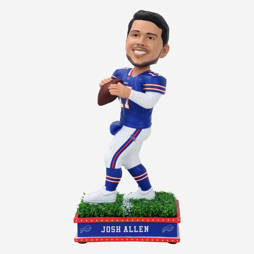 Josh Allen Buffalo Bills Field Star Bobblehead FOCO