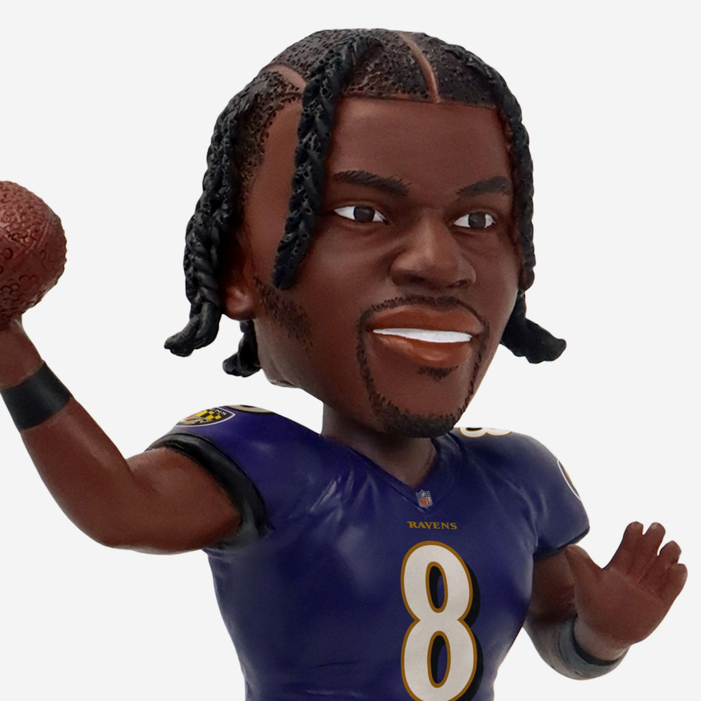 Lamar Jackson Baltimore Ravens Field Star Bobblehead FOCO