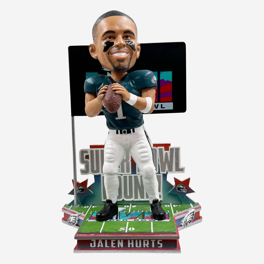 Jalen Hurts Philadelphia Eagles Super Bowl LVII Bound Bobblehead FOCO