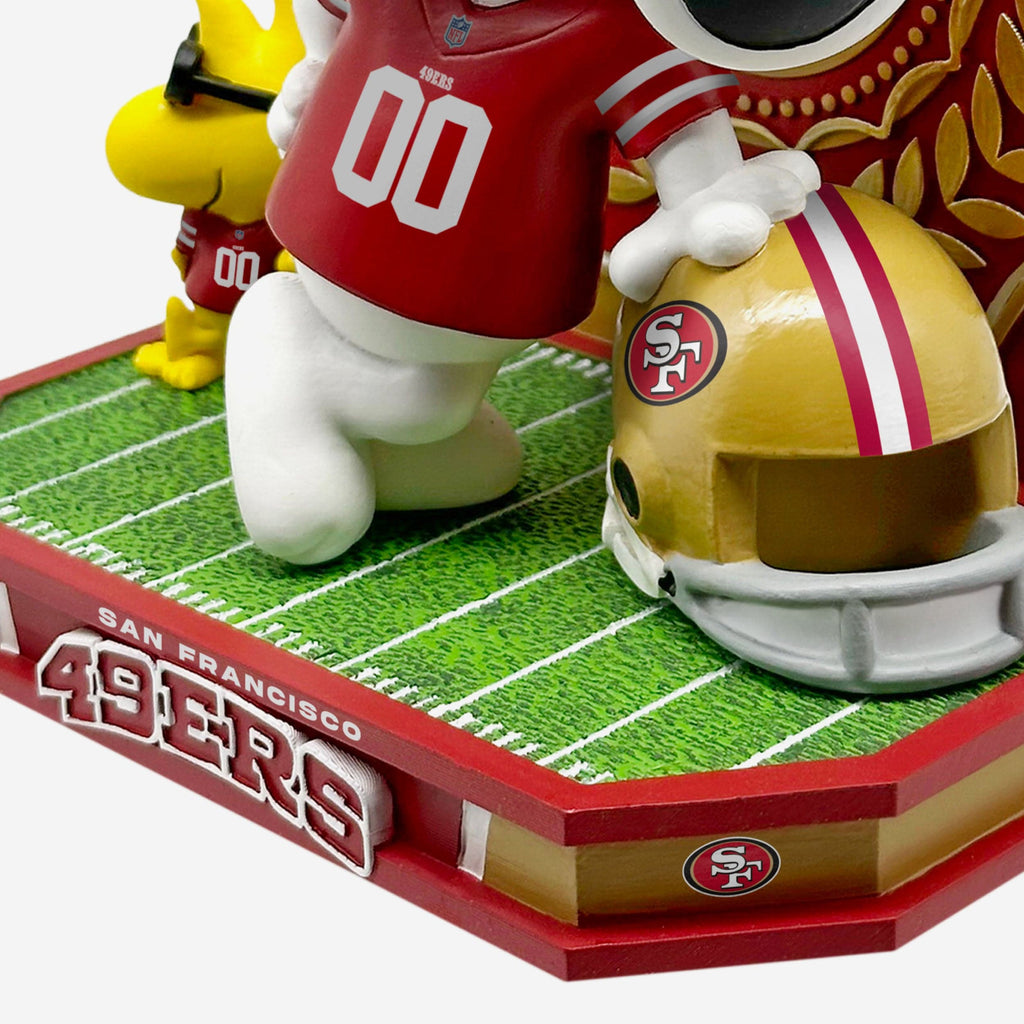 San Francisco 49ers Snoopy & Woodstock Joe Cool Peanuts Dual Bobblehea FOCO