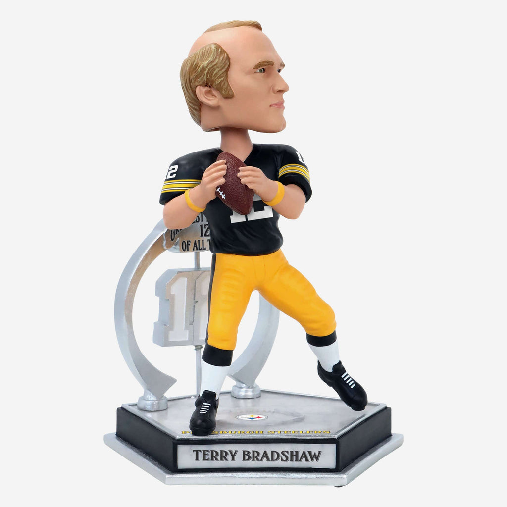 Terry Bradshaw Pittsburgh Steelers Legendary Number 12 Bobblehead FOCO