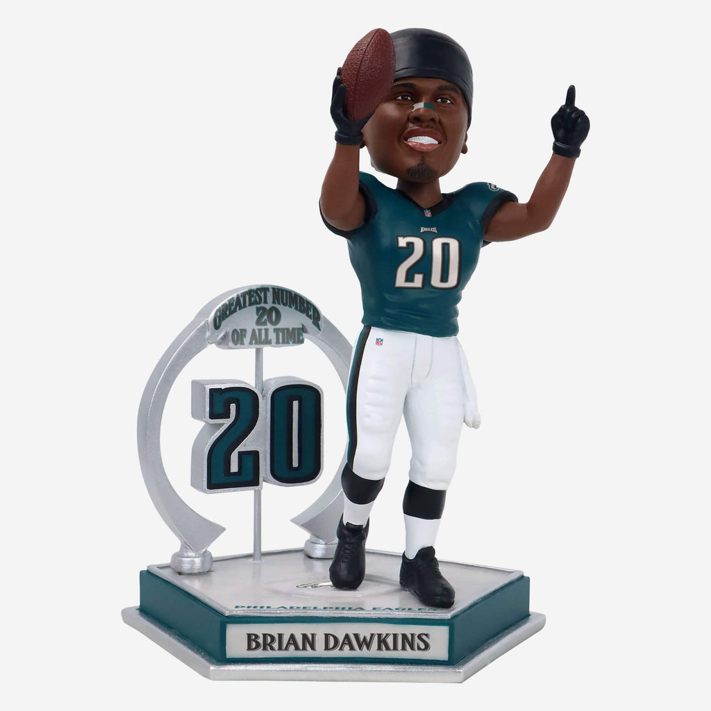 Brian Dawkins Philadelphia Eagles Legendary Number 20 Bobblehead FOCO