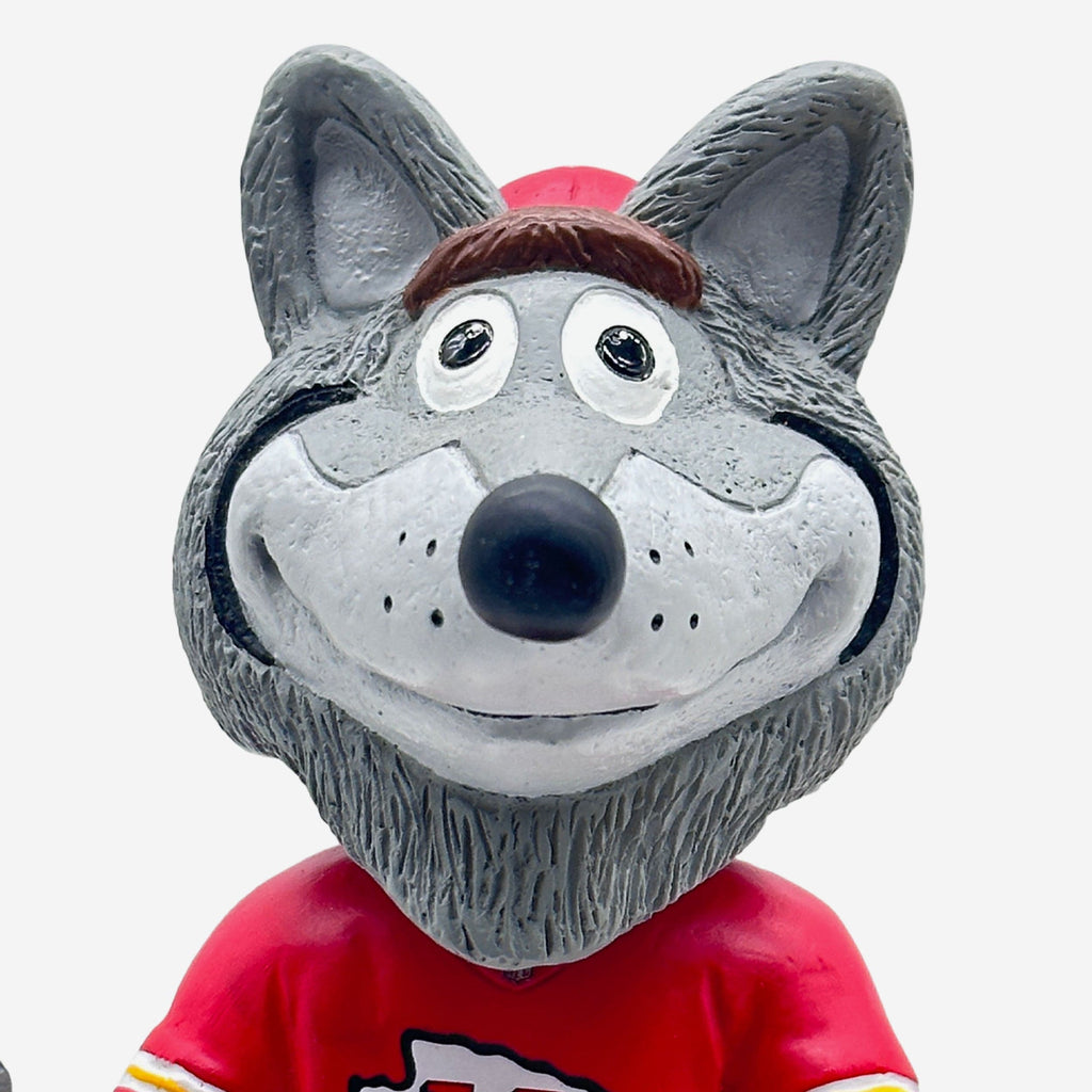 KC Wolf Kansas City Chiefs Super Bowl LVIII Bound Mascot Bobblehead FOCO