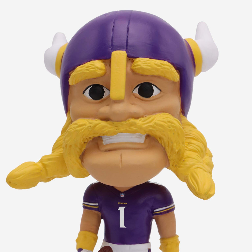 Viktor the Viking Minnesota Vikings Mascot Mini Bighead Bobblehead FOCO
