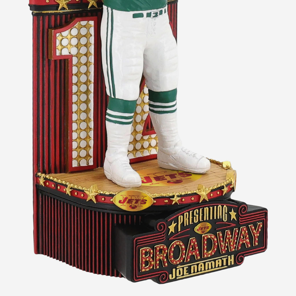 Joe Namath New York Jets Broadway Joe Nickname Bobblehead FOCO