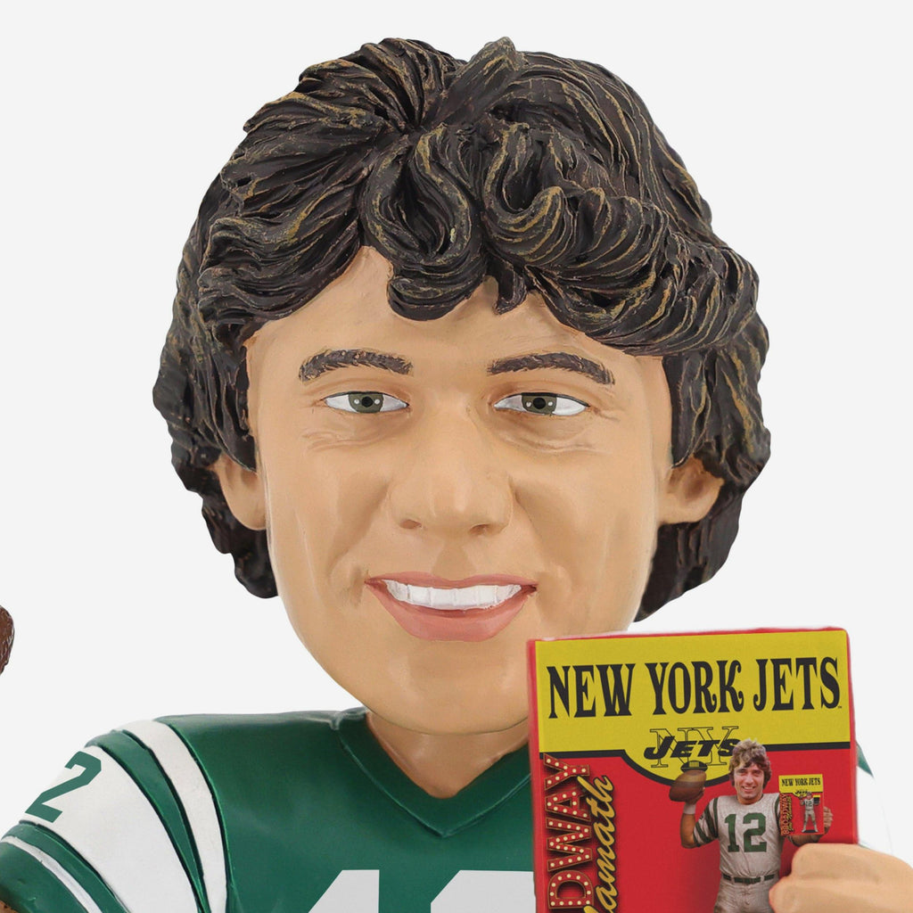 Joe Namath New York Jets Broadway Joe Nickname Bobblehead FOCO