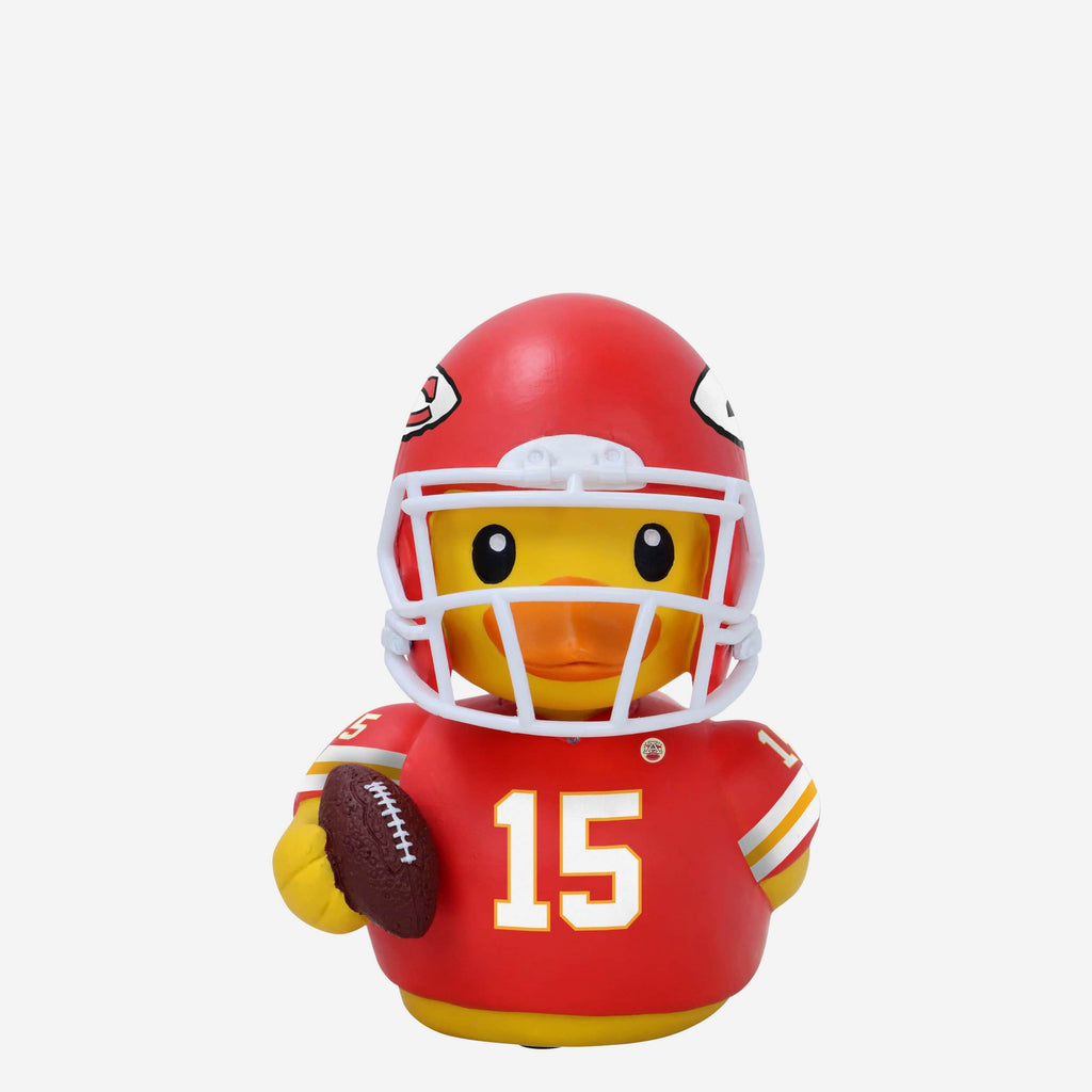 Patrick Mahomes Kansas City Chiefs Player Bobble Duck Mini Bobblehead FOCO