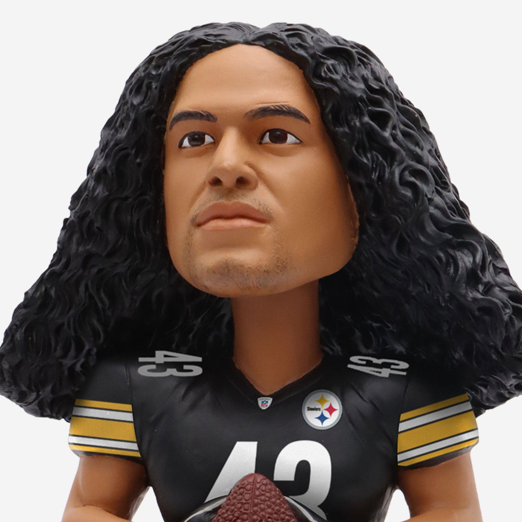 Troy Polamalu Pittsburgh Steelers Sports Illustrated Cover Bobblehead FOCO