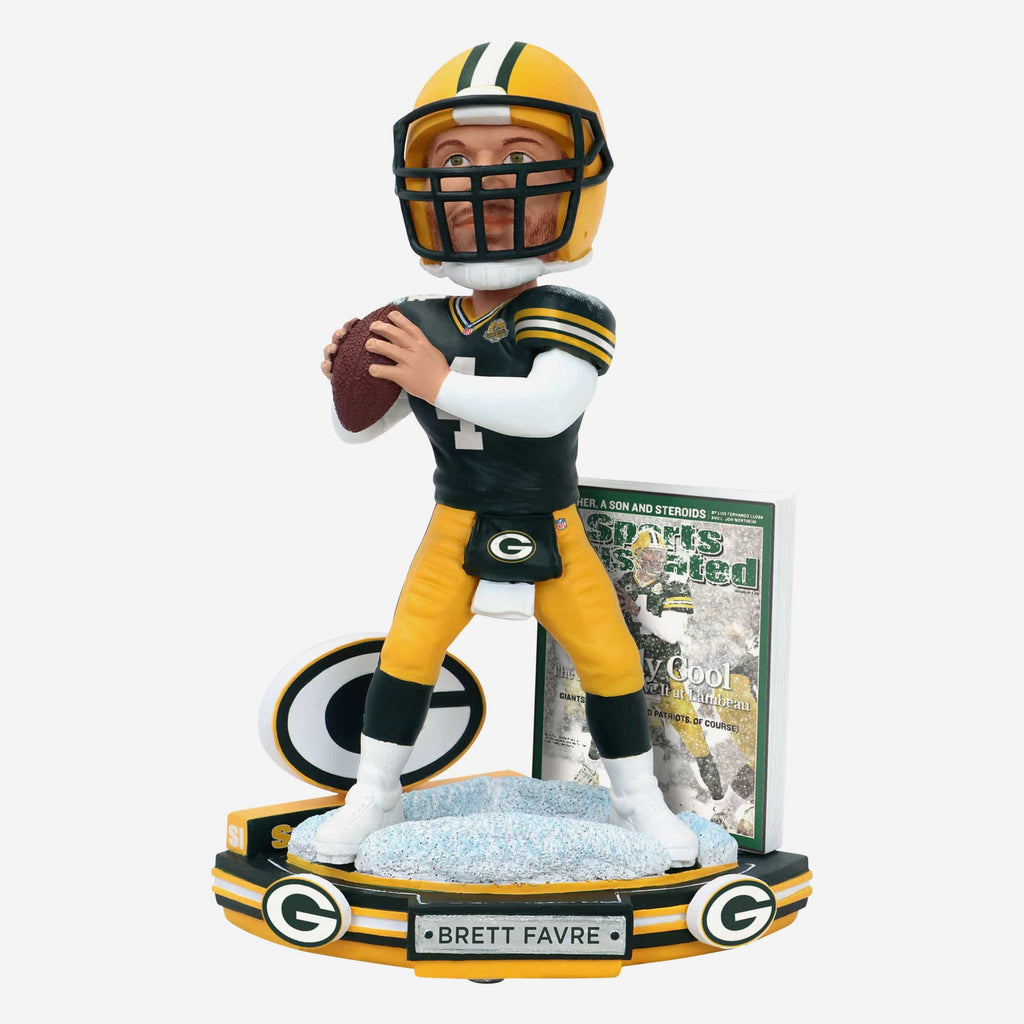 Brett Favre Green Bay Packers Totally Cool Sports Illustrated Cover Bo FOCO