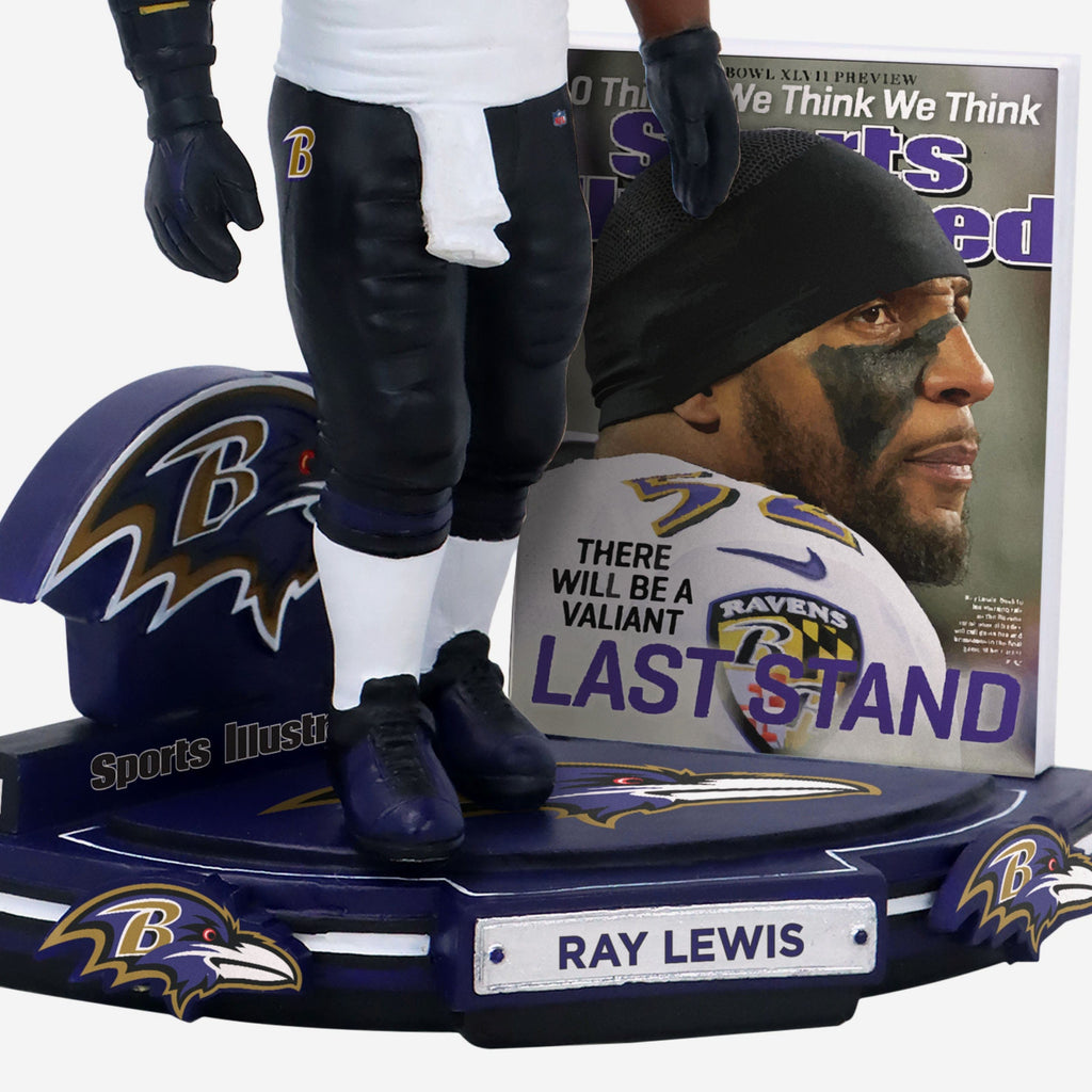 Ray Lewis Baltimore Ravens Valiant Last Stand Sports Illustrated Cover FOCO