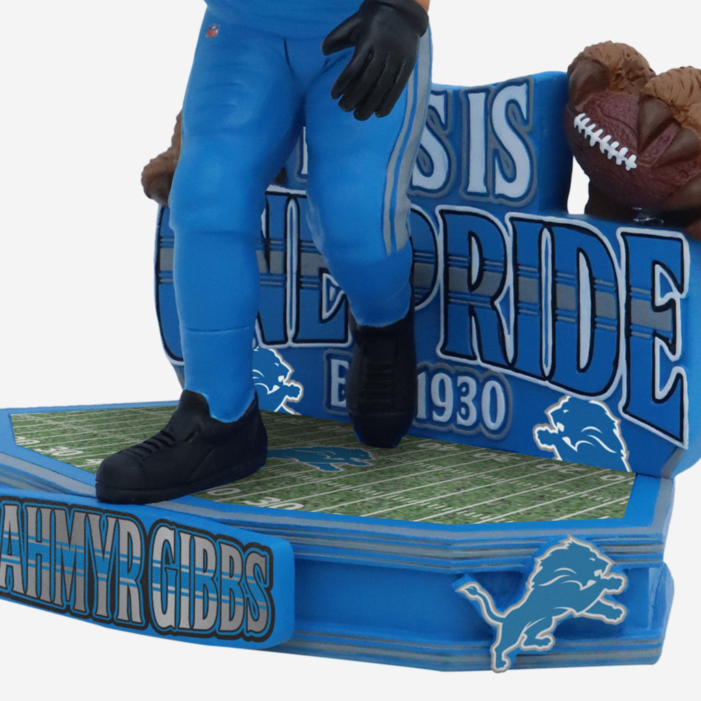 Jahmyr Gibbs Detroit Lions One Pride Bobblehead FOCO