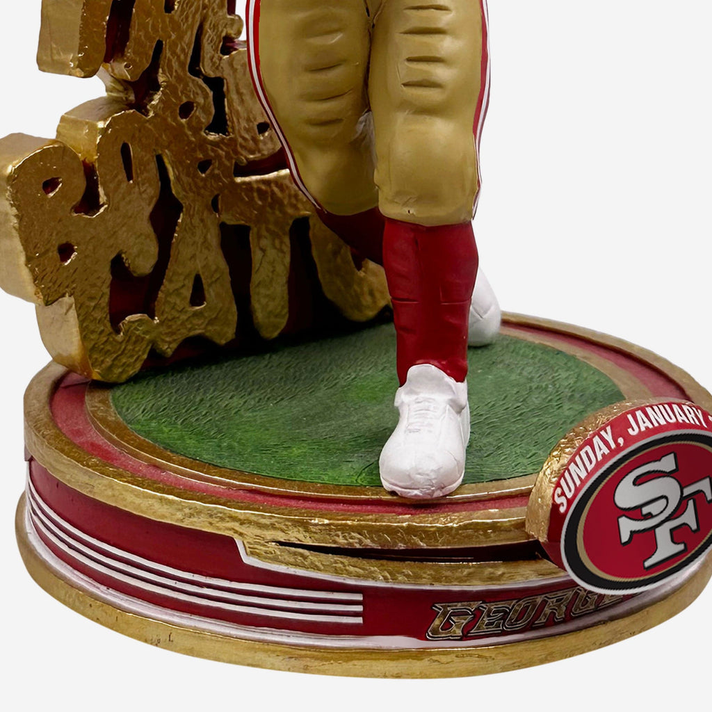 George Kittle San Francisco 49ers Circus Catch Bobblehead FOCO