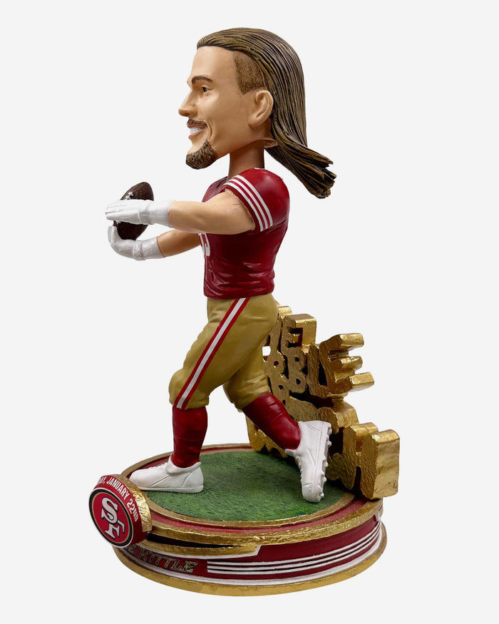 George Kittle San Francisco 49ers Circus Catch Bobblehead FOCO