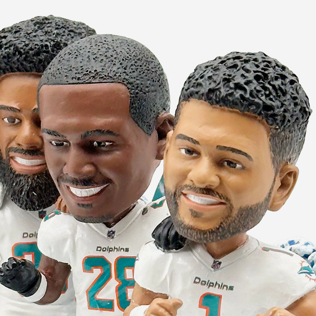 Miami Dolphins 70 Points Celebration Mini Bobblehead Scene FOCO