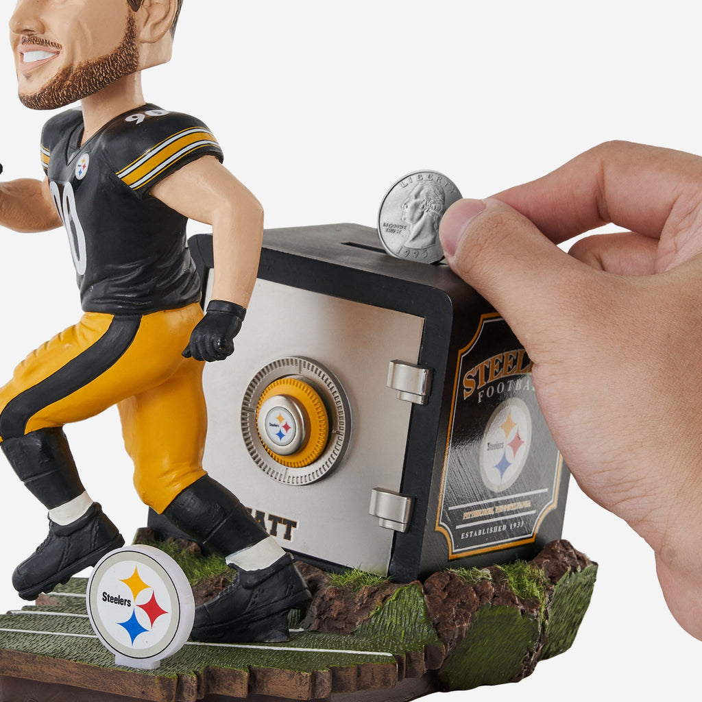 TJ Watt Pittsburgh Steelers Bank Bobblehead FOCO