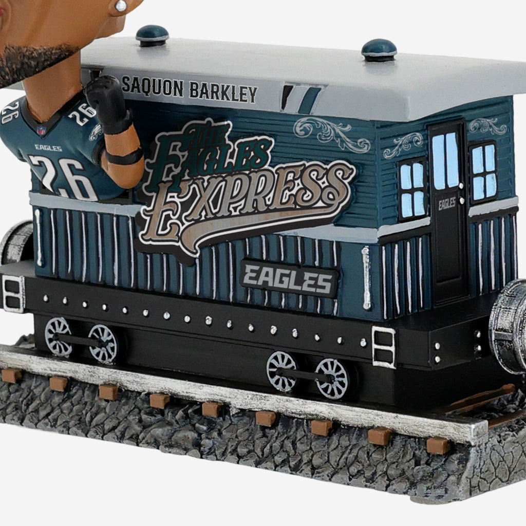 Saquon Barkley Philadelphia Eagles Express Train Bobblehead FOCO