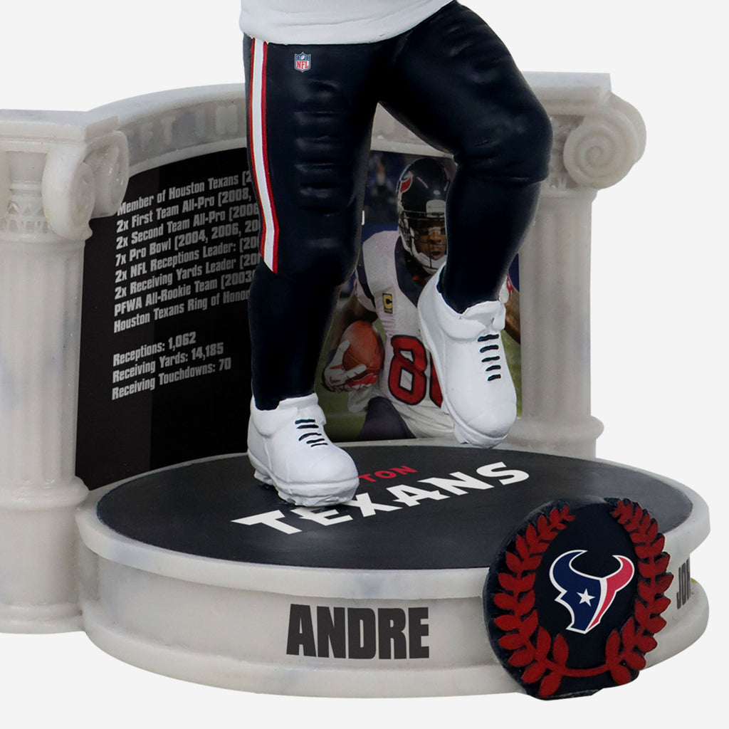 Andre Johnson Houston Texans Career Retrospective Bobblehead FOCO