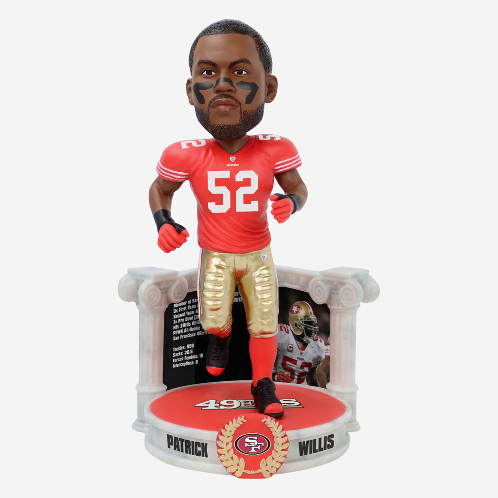 Patrick Willis San Francisco 49ers Career Retrospective Bobblehead FOCO