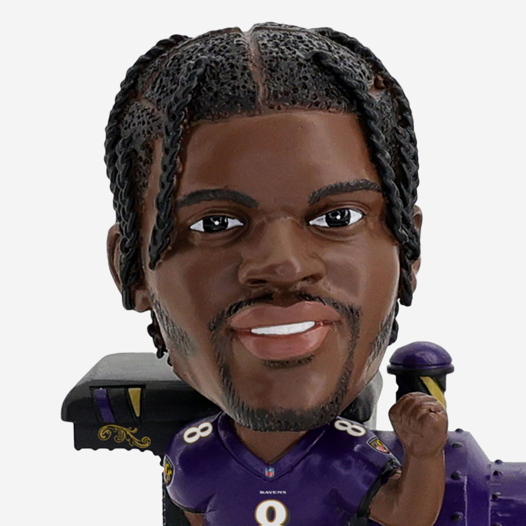 Lamar Jackson Baltimore Ravens Express Train Bobblehead FOCO