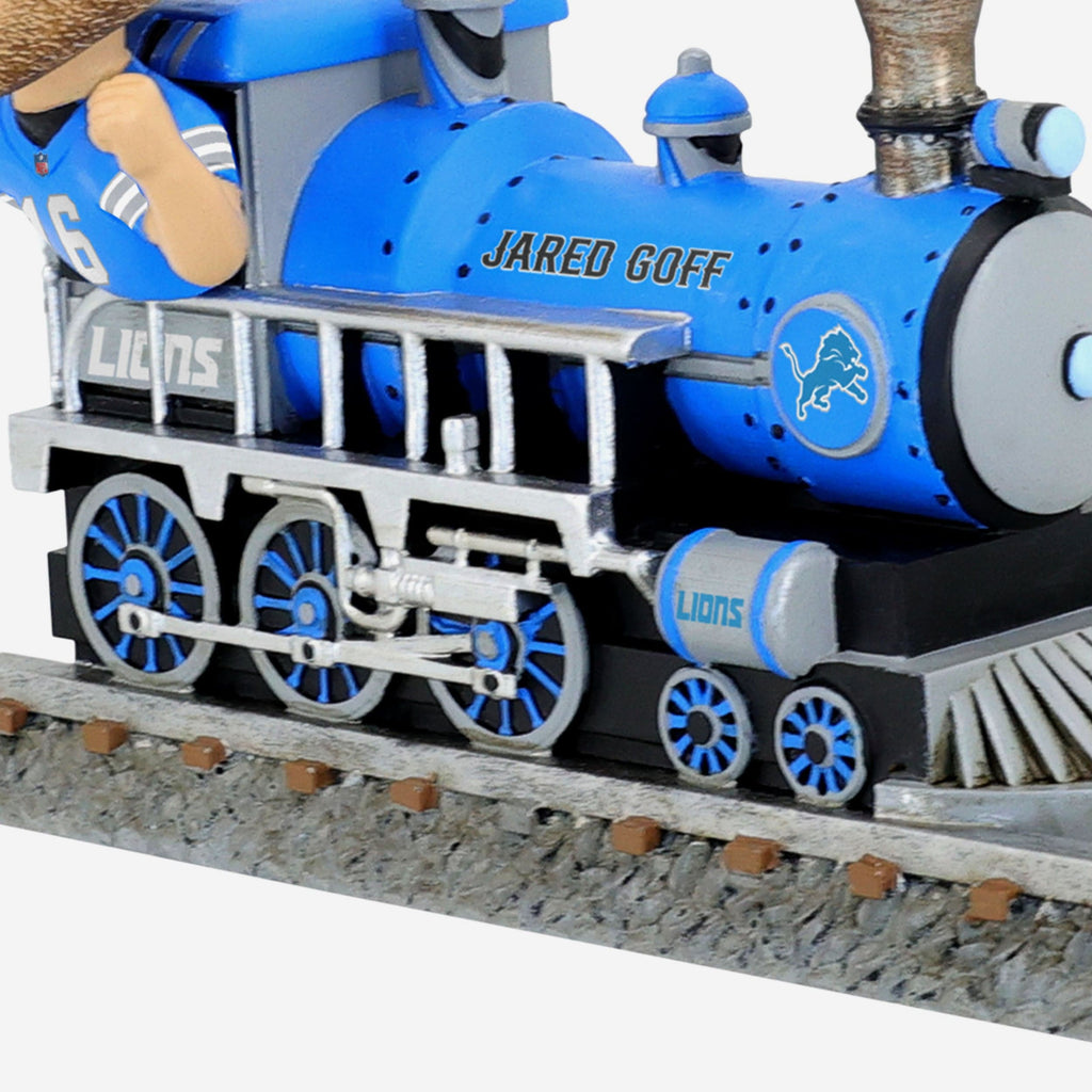 Jared Goff Detroit Lions Express Train Bobblehead FOCO