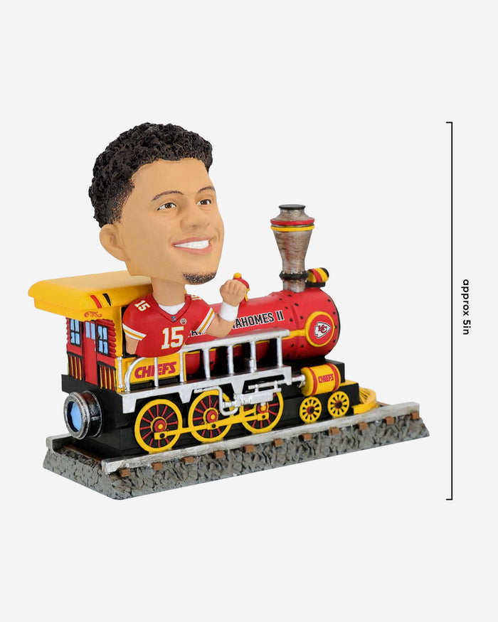 Patrick Mahomes Kansas City Chiefs Express Train Bobblehead FOCO