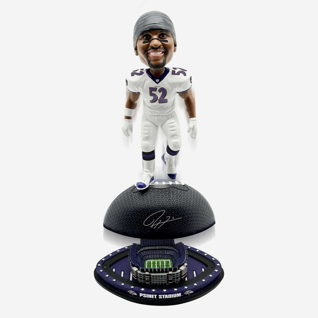 Ray Lewis Baltimore Ravens Magnetic Stadium Base Bobblehead FOCO