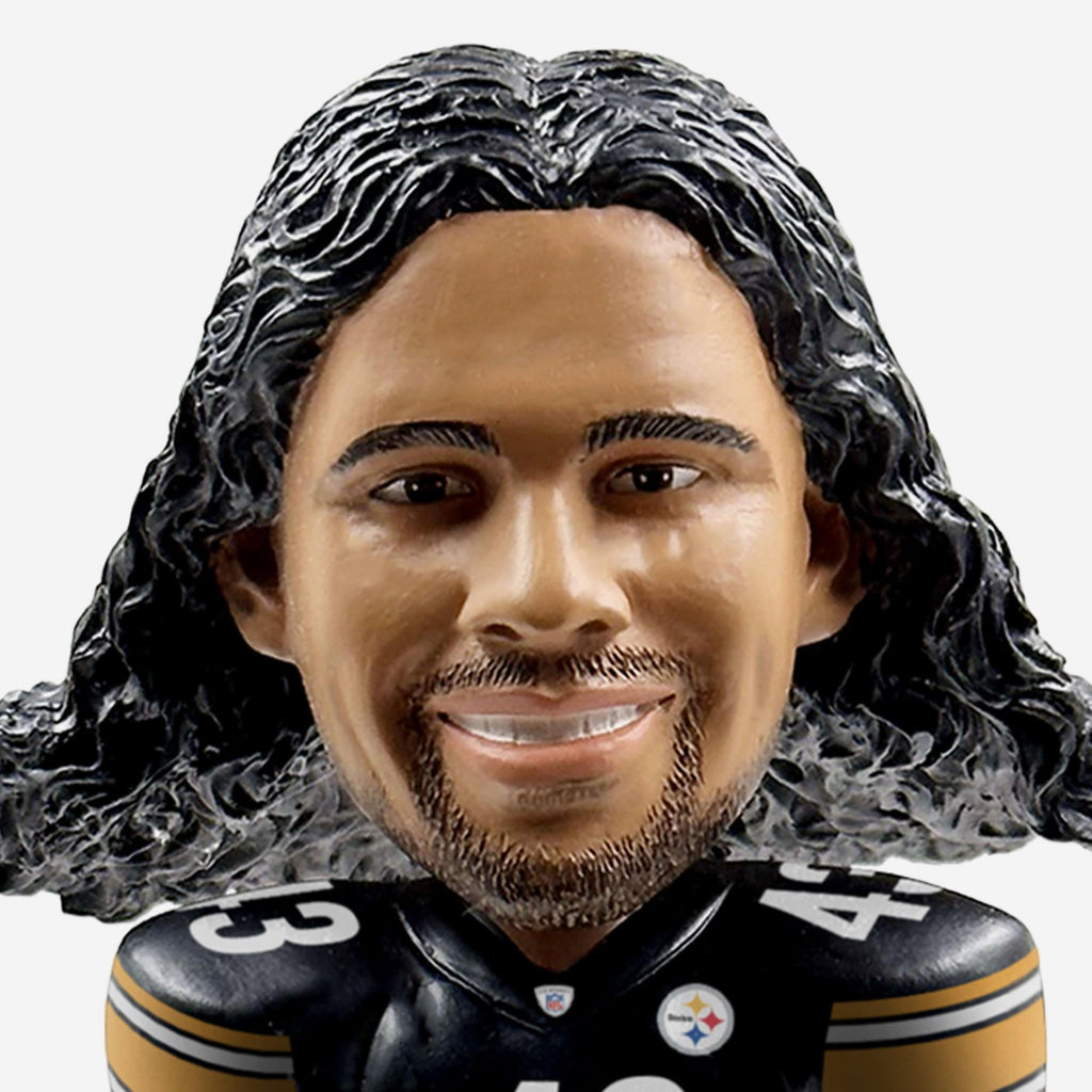 Troy Polamalu Pittsburgh Steelers Magnetic Stadium Base Bobblehead FOCO