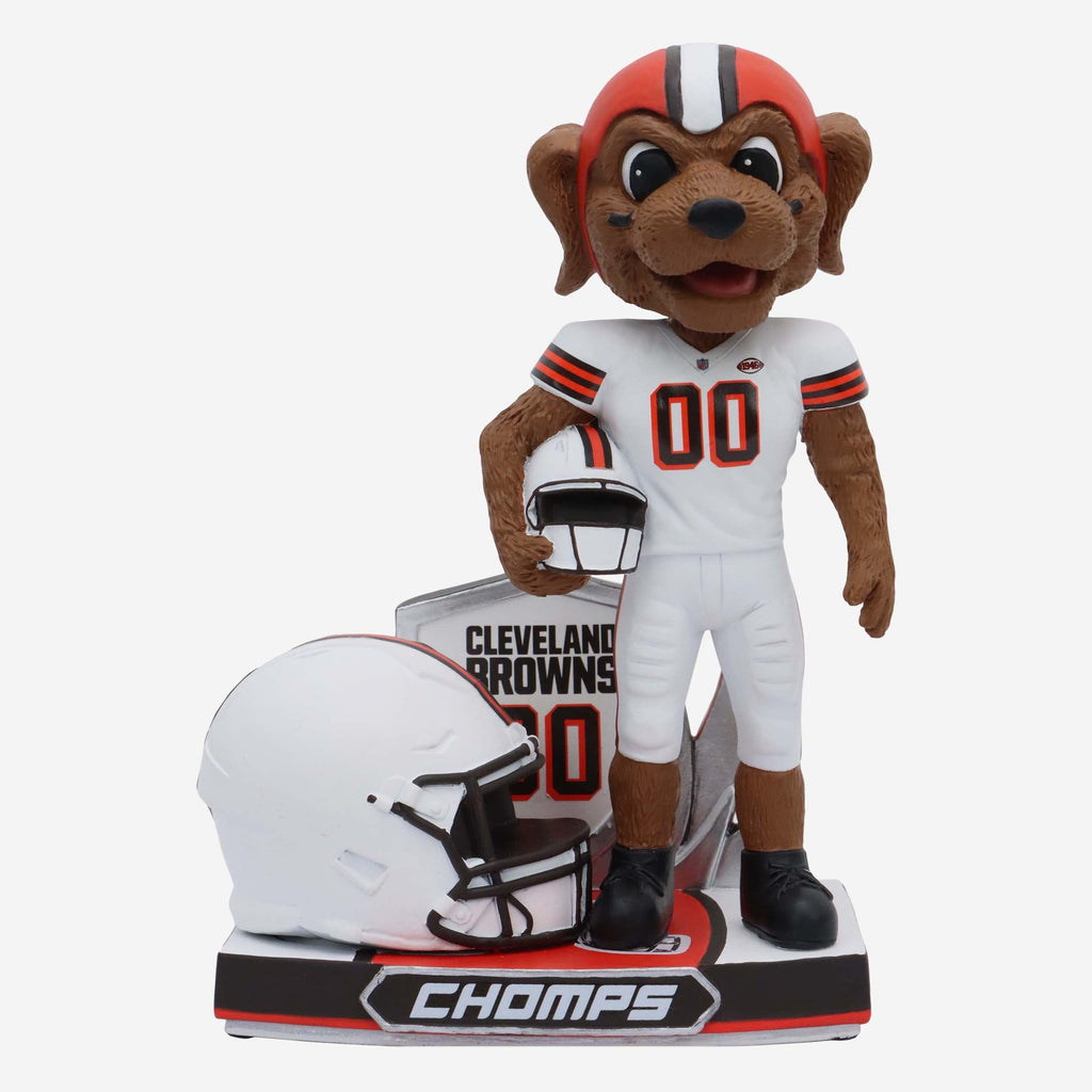 Chomps Cleveland Browns 2023 Alternate Helmet Mascot Bobblehead FOCO