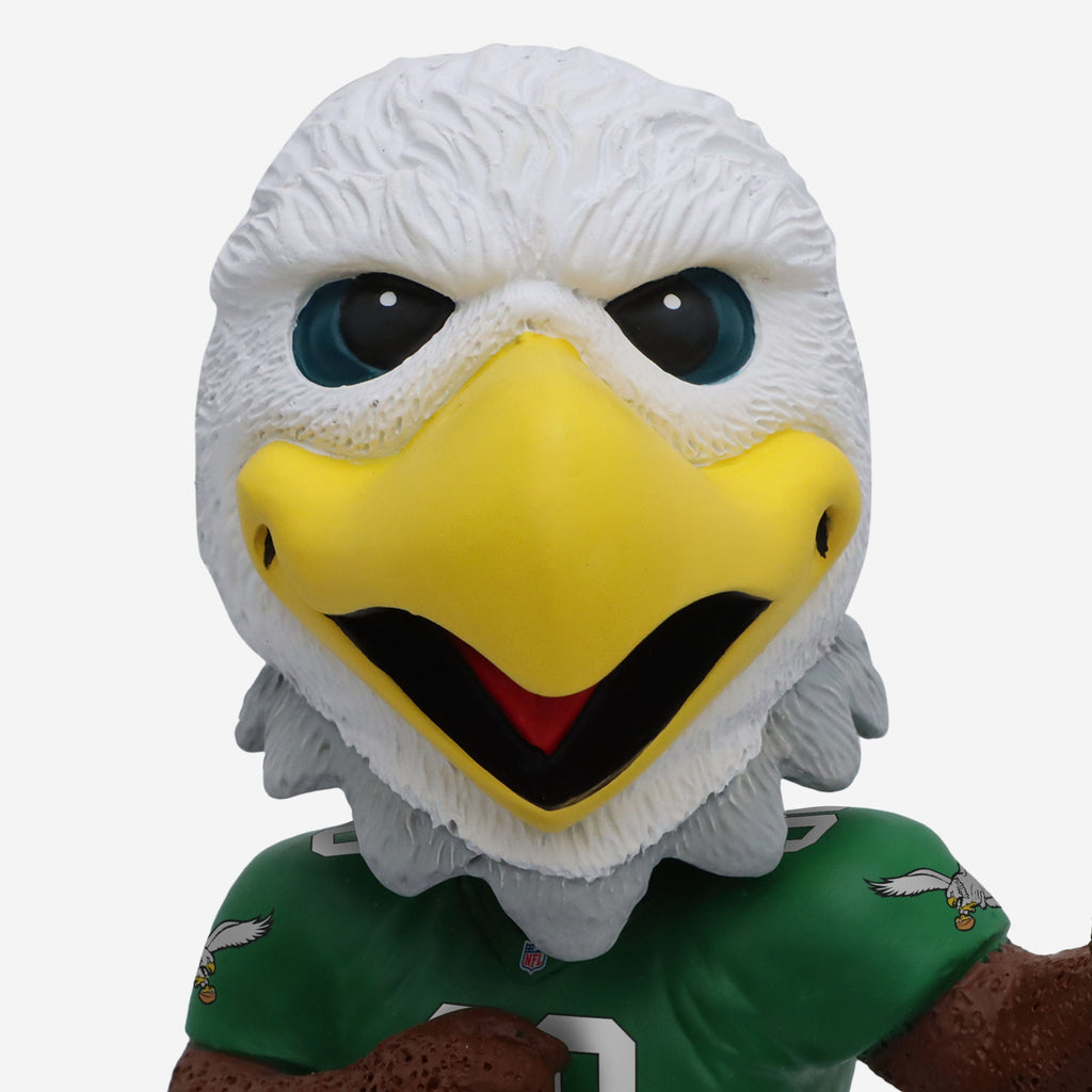 Swoop Philadelphia Eagles Kelly Green Uniform Mascot Bobblehead FOCO