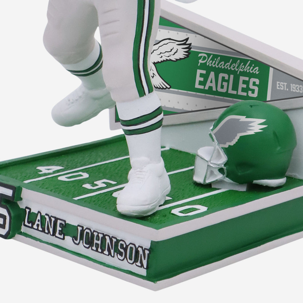 Lane Johnson Philadelphia Eagles Kelly Green Uniform Bobblehead FOCO