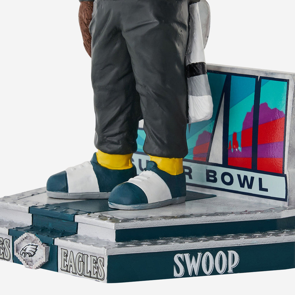 Swoop Philadelphia Eagles Super Bowl LVII Outfit Mascot Bobblehead FOCO