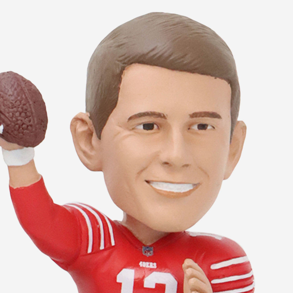 Steve Young & Brock Purdy San Francisco 49ers Then and Now Bobblehead FOCO
