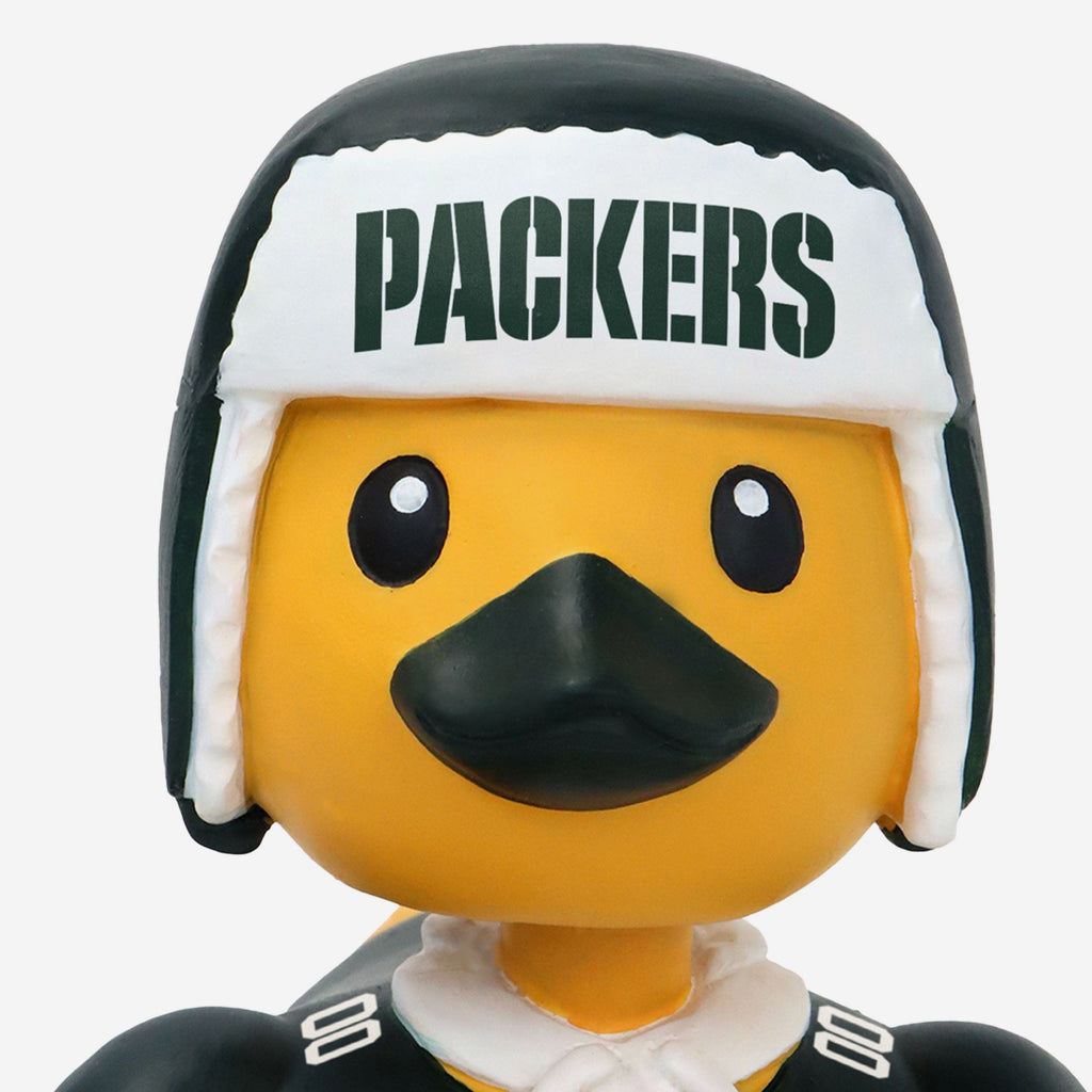 Green Bay Packers Superfan Bobble Duck Mini Bobblehead FOCO