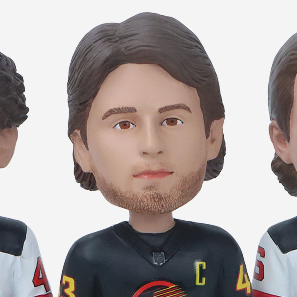 Jack Hughes & Luke Hughes & Quinn Hughes New Jersey Devils & Vancouver FOCO