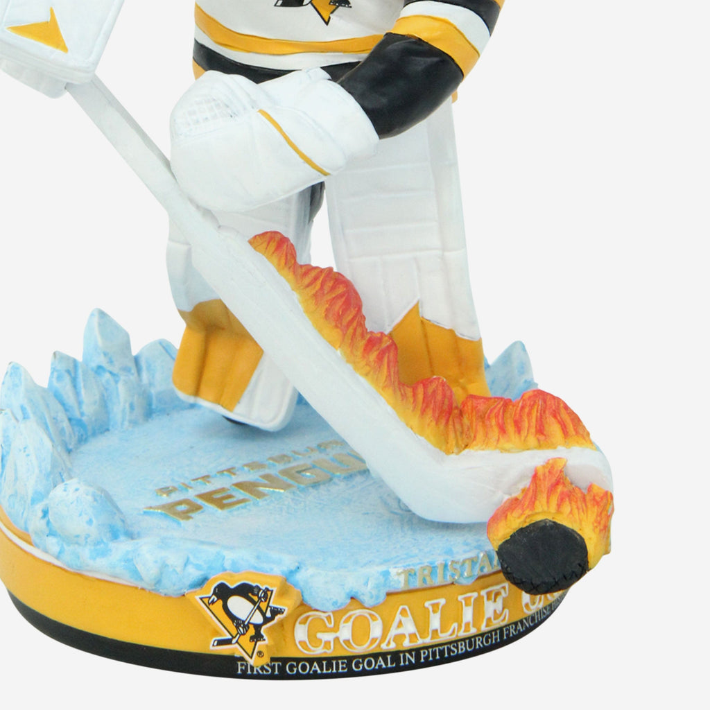 Tristan Jarry Pittsburgh Penguins Goalie Goal Bobblehead FOCO
