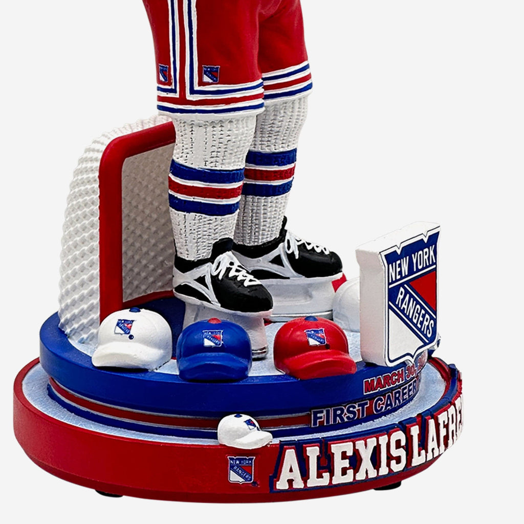 Alexis Lafreniere New York Rangers Hat Trick Bobblehead FOCO
