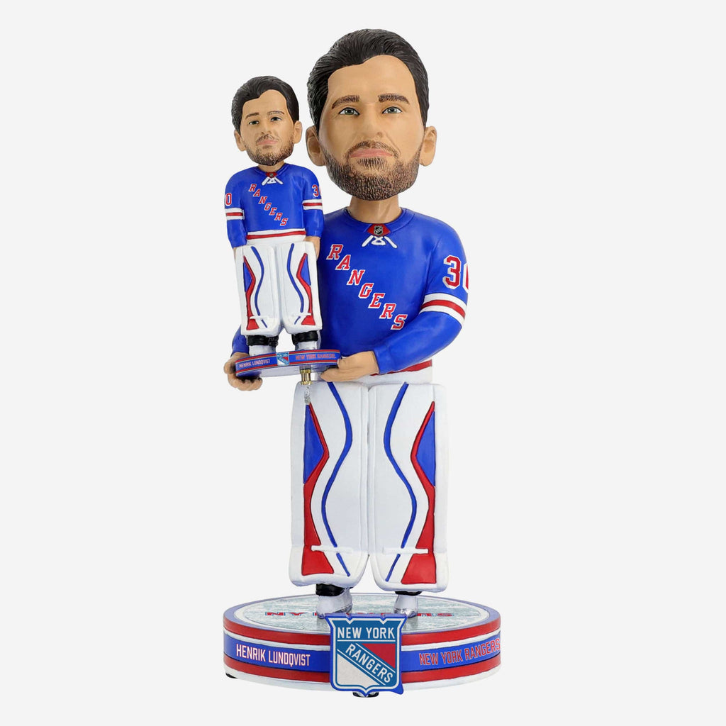 Henrik Lundqvist New York Rangers Bobble Dubblz Bobblehead FOCO