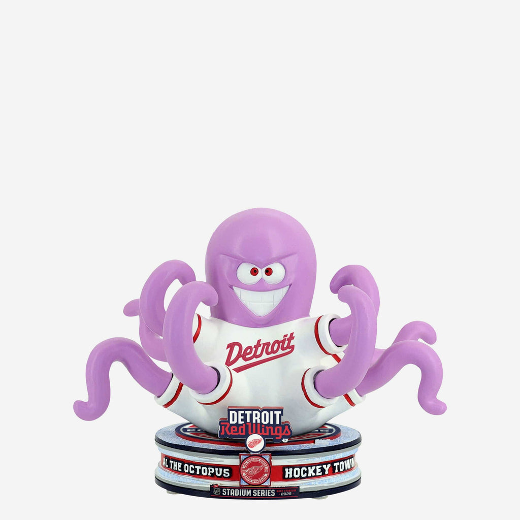 Al the Octopus Detroit Red Wings 2025 Stadium Series Mascot Bobblehead FOCO
