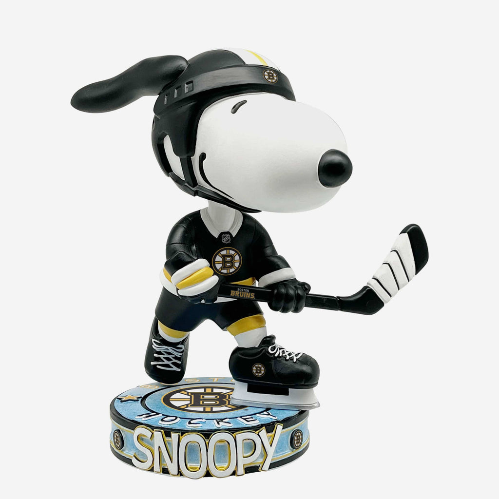 Boston Bruins Snoopy Peanuts Bighead Bobblehead FOCO
