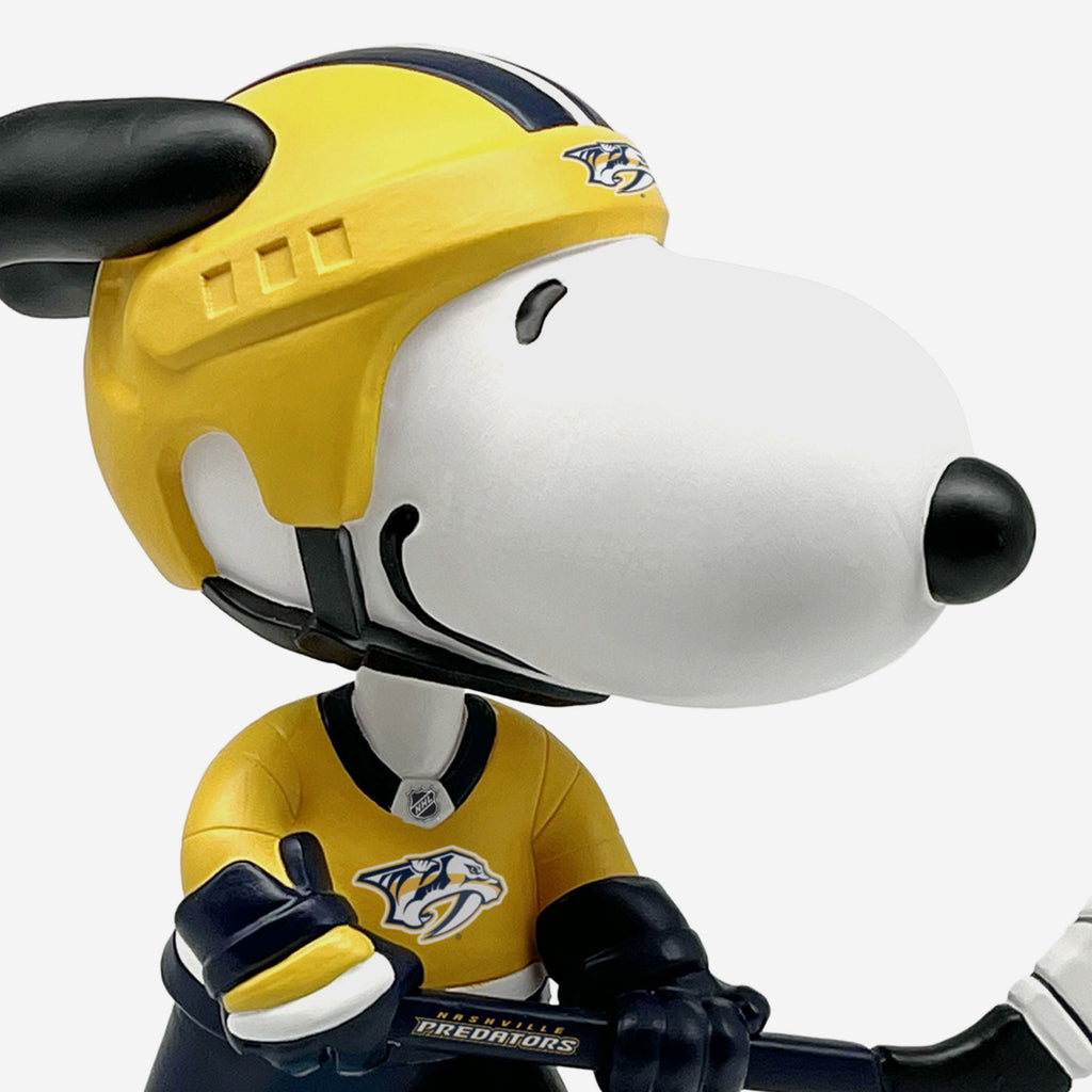 Nashville Predators Snoopy Peanuts Bighead Bobblehead FOCO