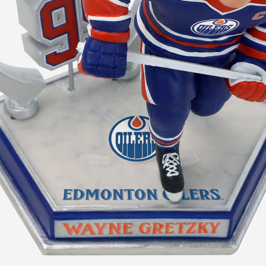 Wayne Gretzky Edmonton Oilers Legendary Number 99 Bobblehead FOCO