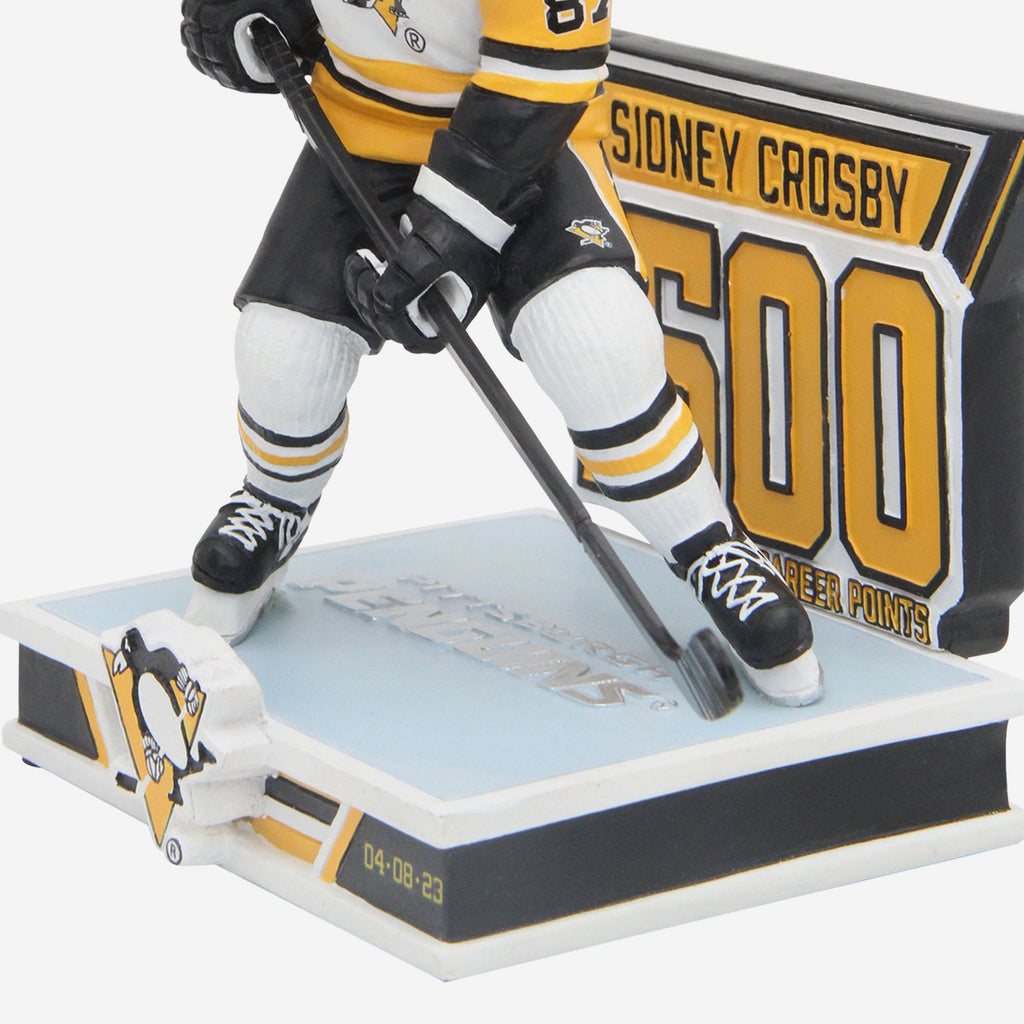 Sidney Crosby Pittsburgh Penguins 1500 Point Bobblehead FOCO