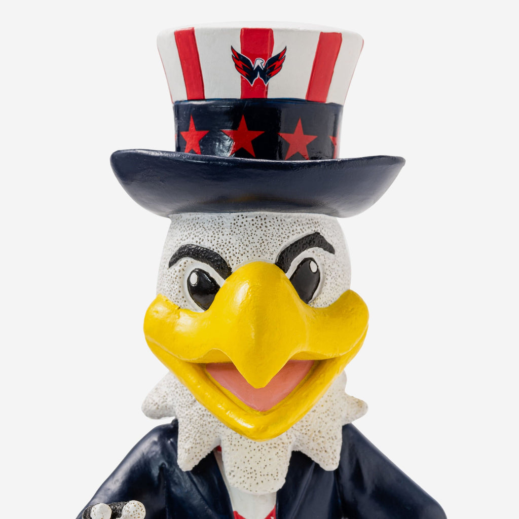 Slapshot Washington Capitals Americana Mascot Bobblehead FOCO