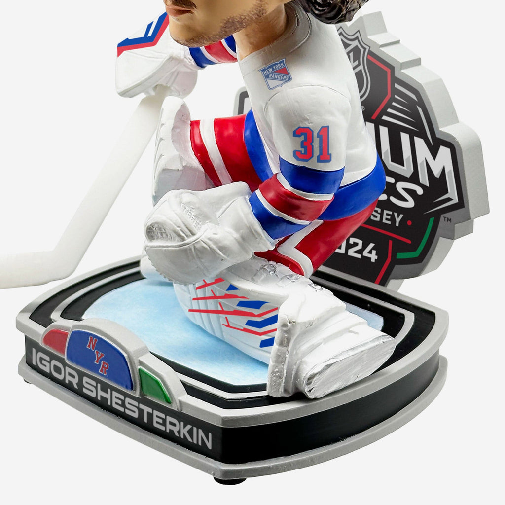 Igor Shesterkin New York Rangers 2024 Stadium Series Bobblehead FOCO